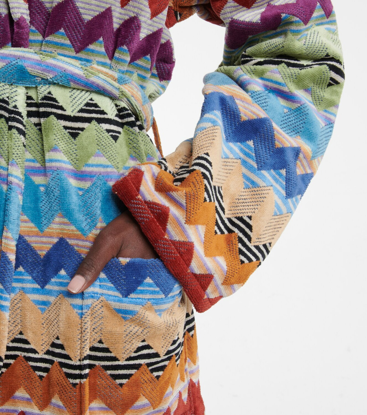 Missoni Alfred hooded cotton robe Missoni