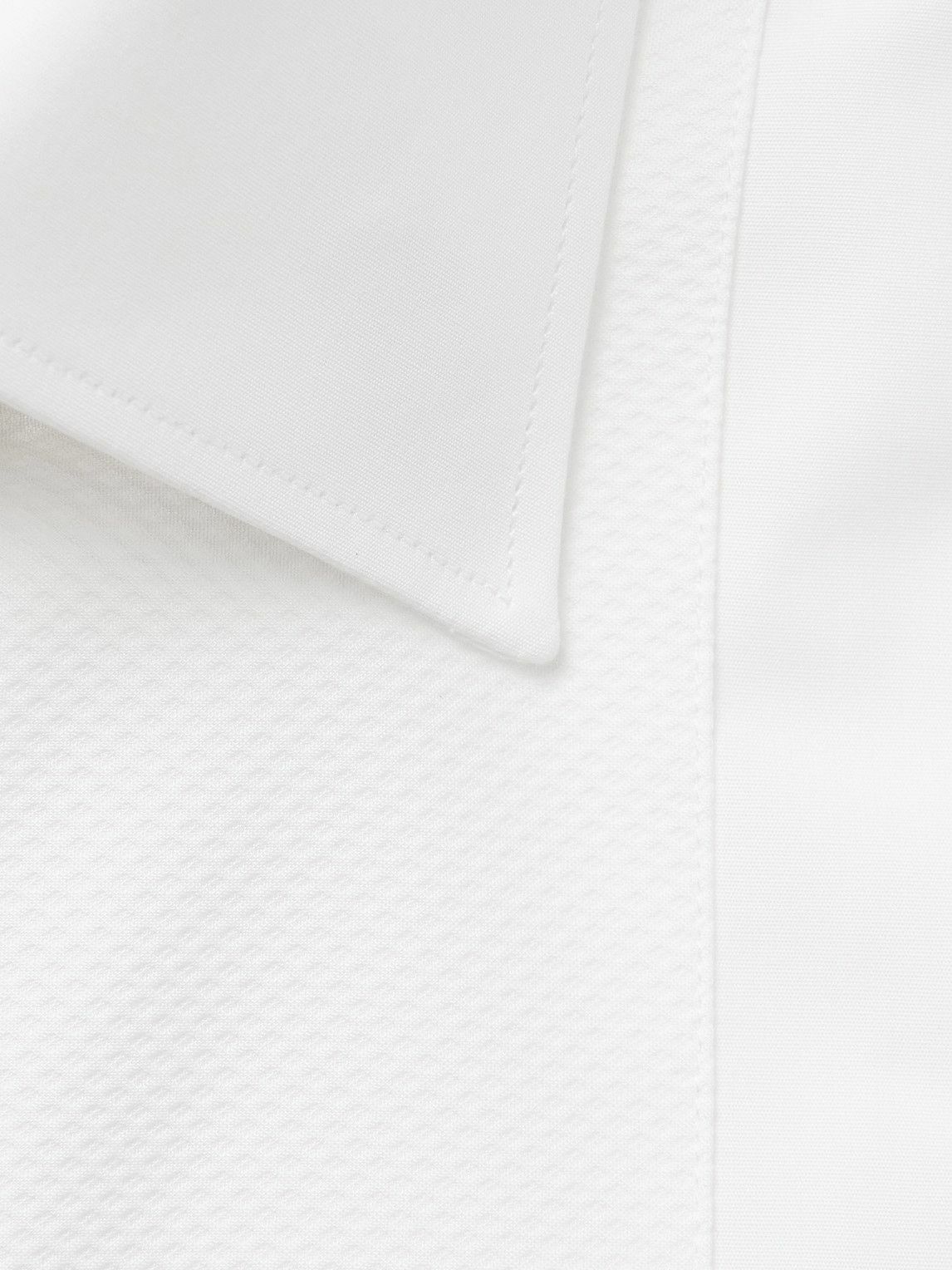 Thom Sweeney - Marcella Bib-Front Cotton and Lyocell-Blend Poplin and ...