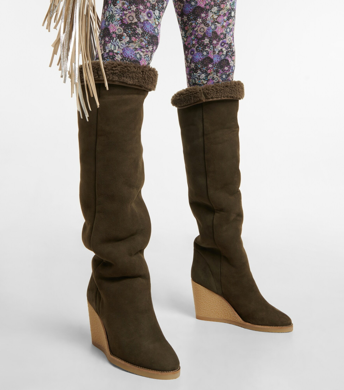 Isabel Marant - Tilin suede over-the-knee boots Isabel Marant