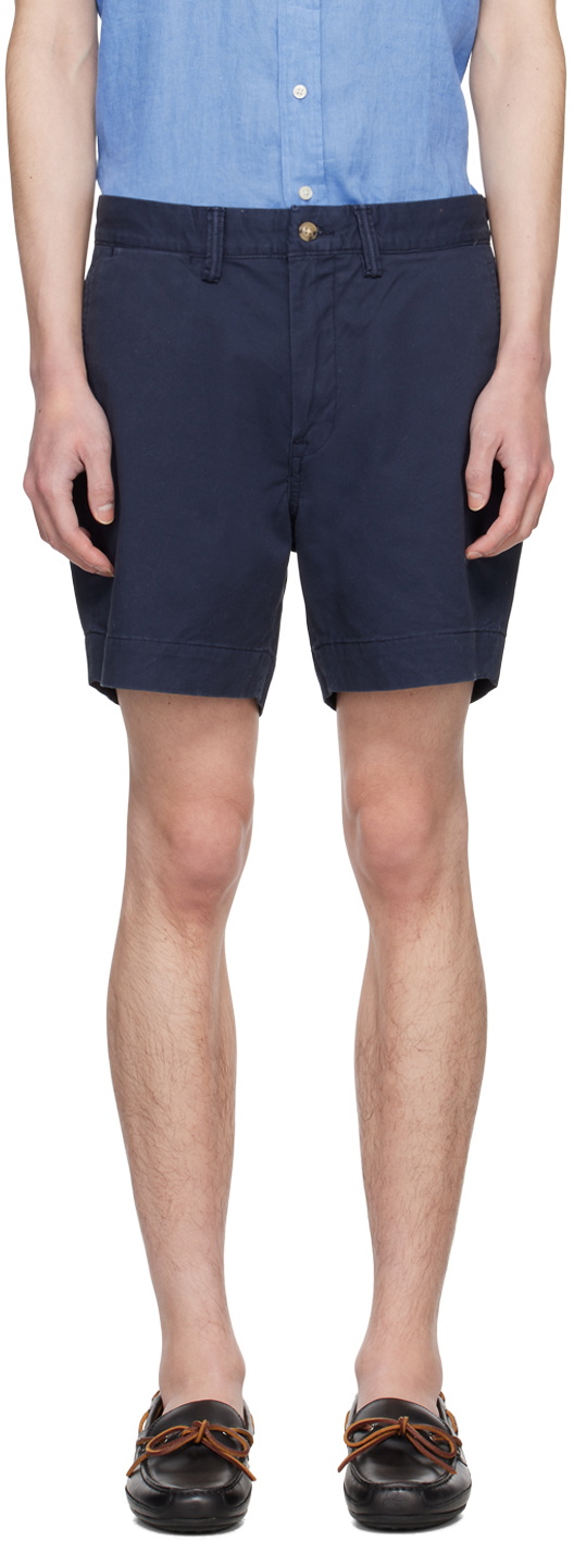 Polo Ralph Lauren Navy Four-Pocket Shorts Polo Ralph Lauren