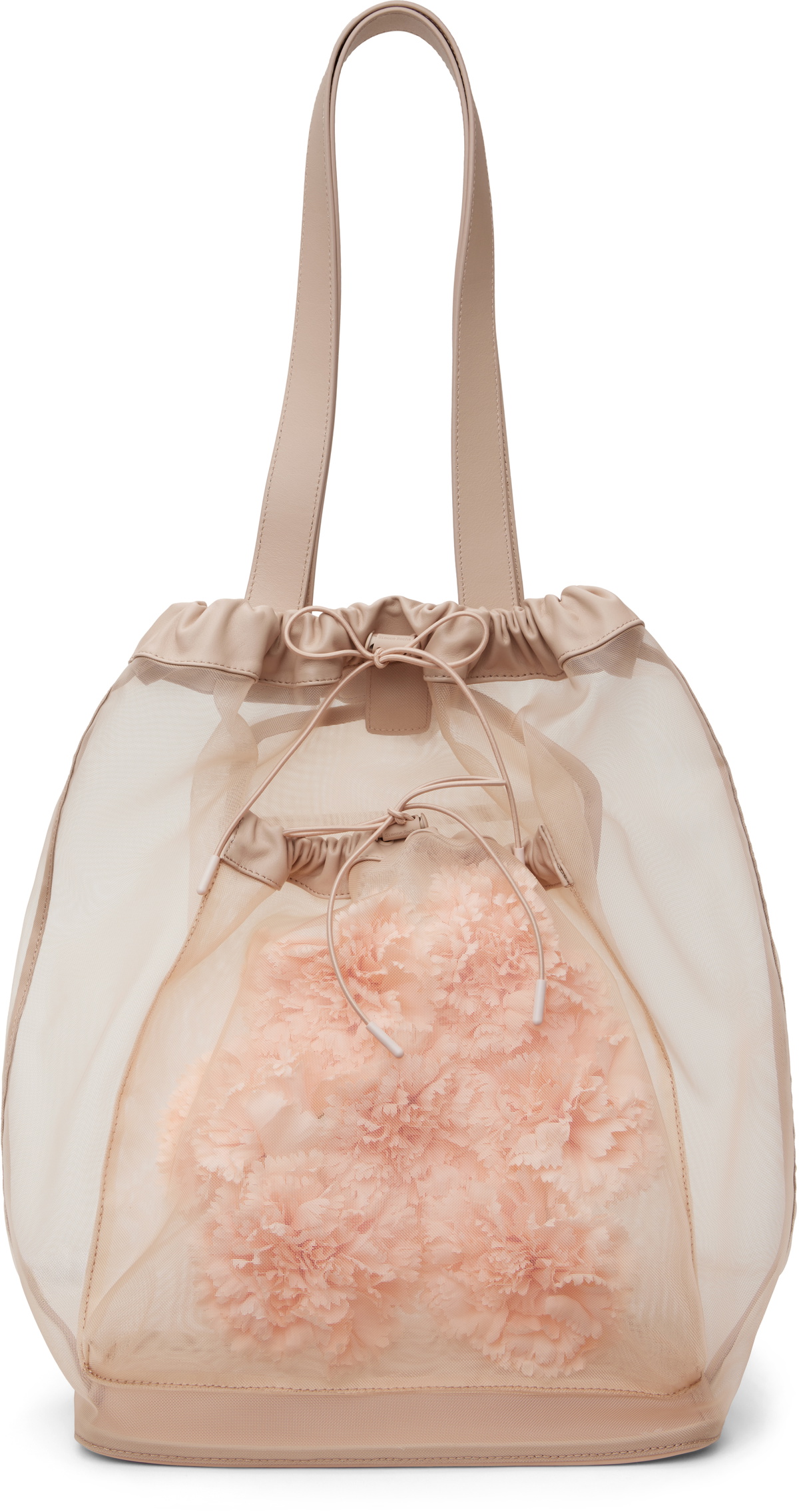 Simone Rocha Beige Carnation Pocket Tote Simone Rocha
