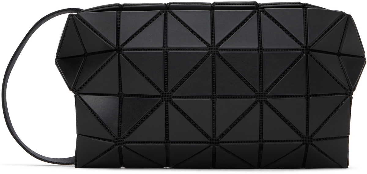 BAO BAO ISSEY MIYAKE Black Carton Matte Bag Bao Bao Issey Miyake