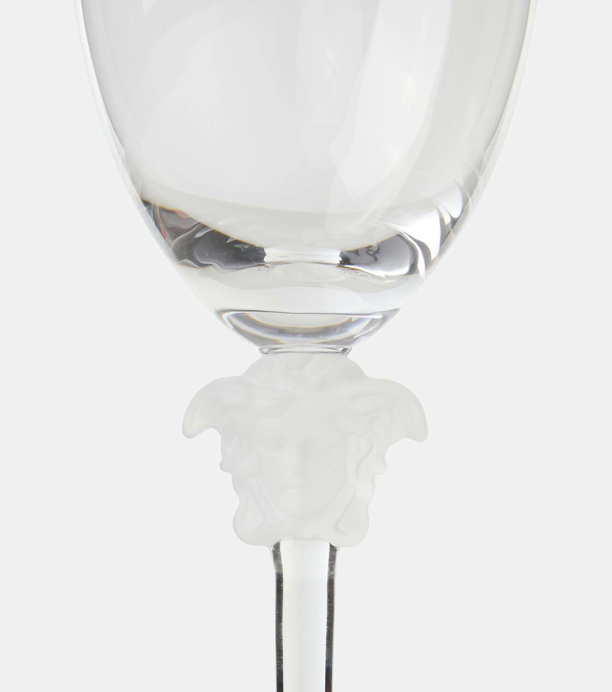 Versace Home Medusa Lumiere white wine glass Versace
