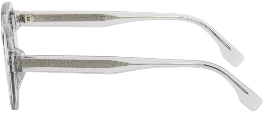 Fendi Transparent Square Sunglasses Fendi