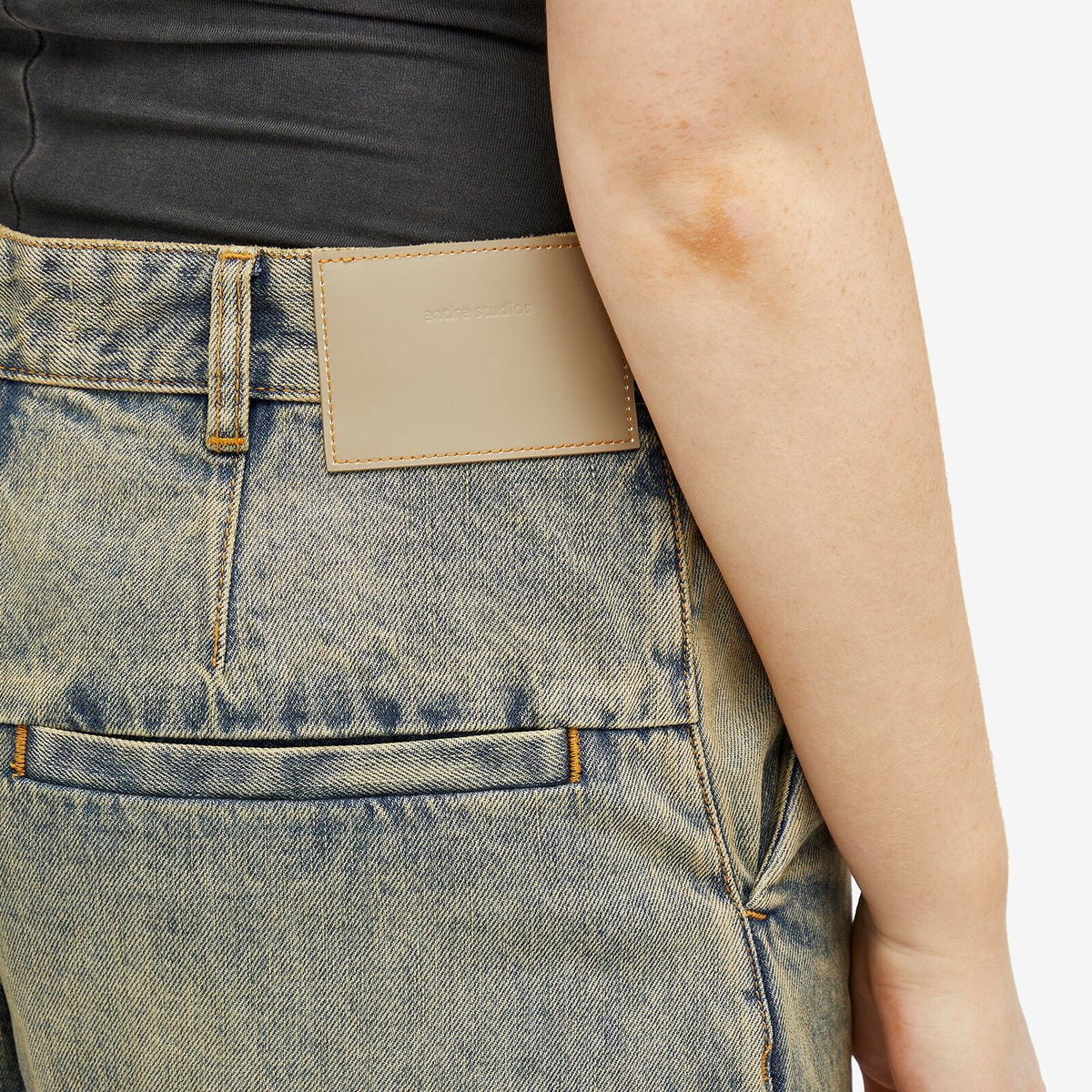 Entire Studios Women's Dem Jeans in Surface Wave Entire Studios