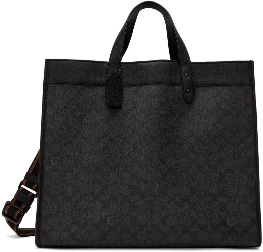 Coach 1941 Black Field 40 Tote Coach 1941