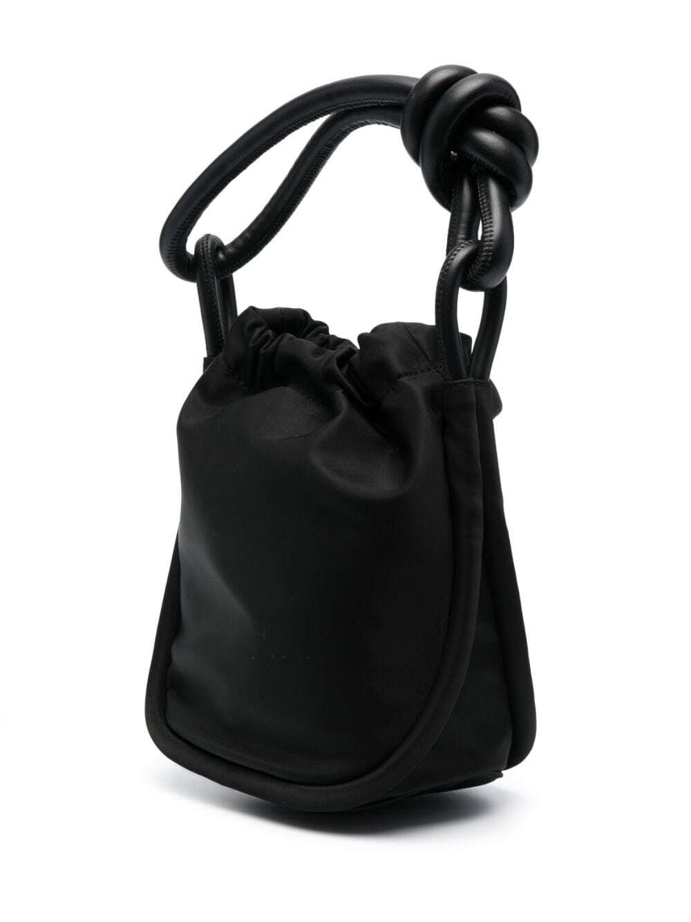 GANNI - Knot Small Recycled Nylon Bucket Bag GANNI