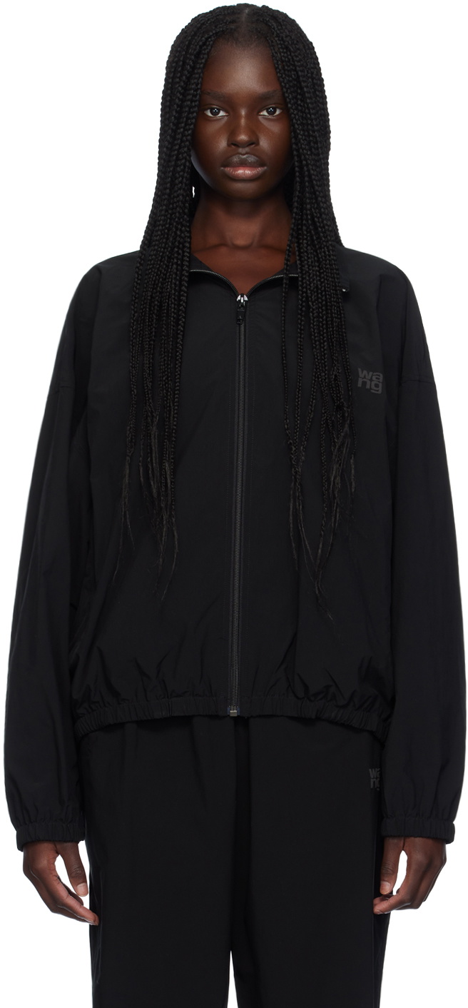 alexanderwang.t Black Coaches Track Jacket alexanderwang.t