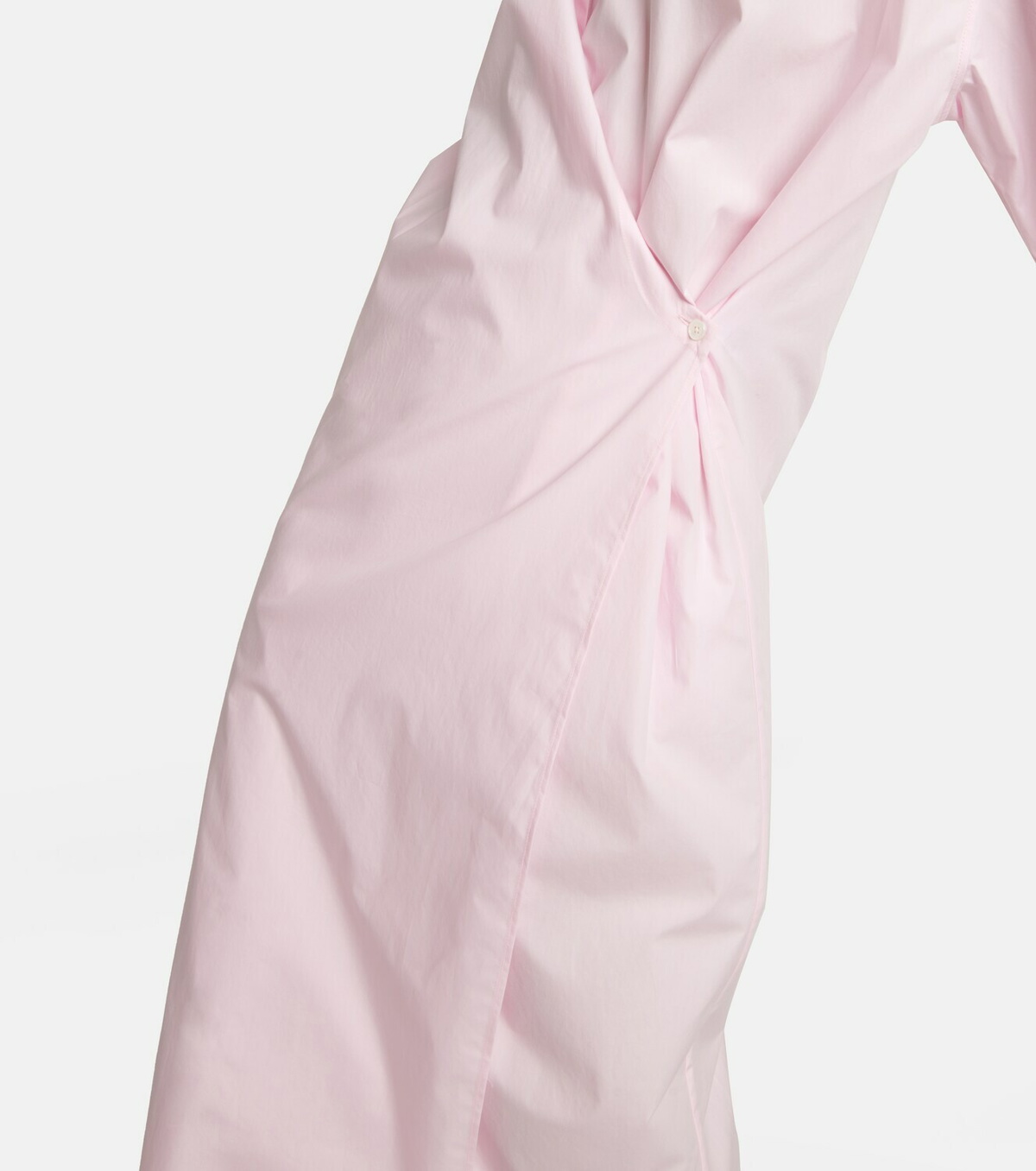 Lemaire - Twisted cotton shirt dress Lemaire