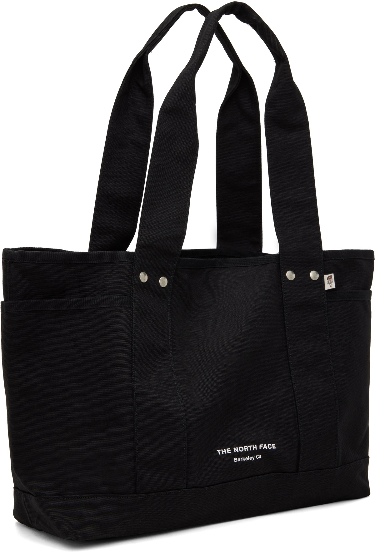The North Face Black Circular Cotton Tote The North Face