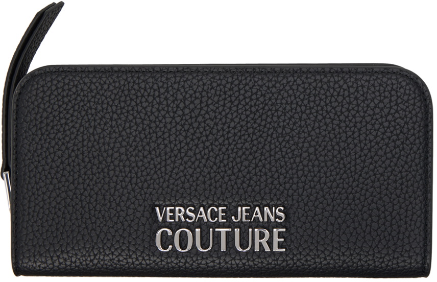 Versace Jeans Couture Black Hardware Wallet Versace