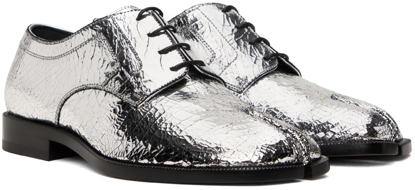Maison Margiela Silver Tabi Derbys Maison Margiela