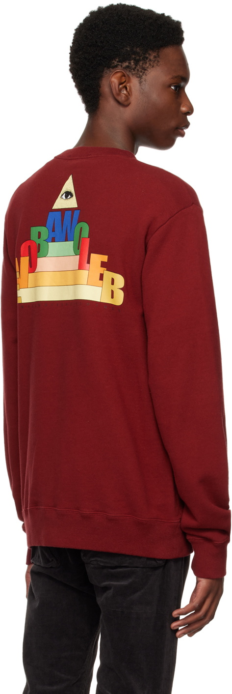 Undercover Red Graphic Sweatshirt Undercover