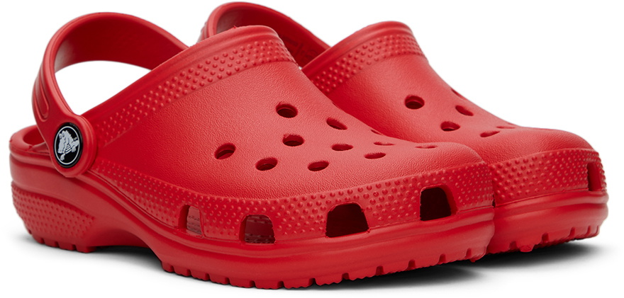 Crocs Kids Red Classic Clogs Crocs