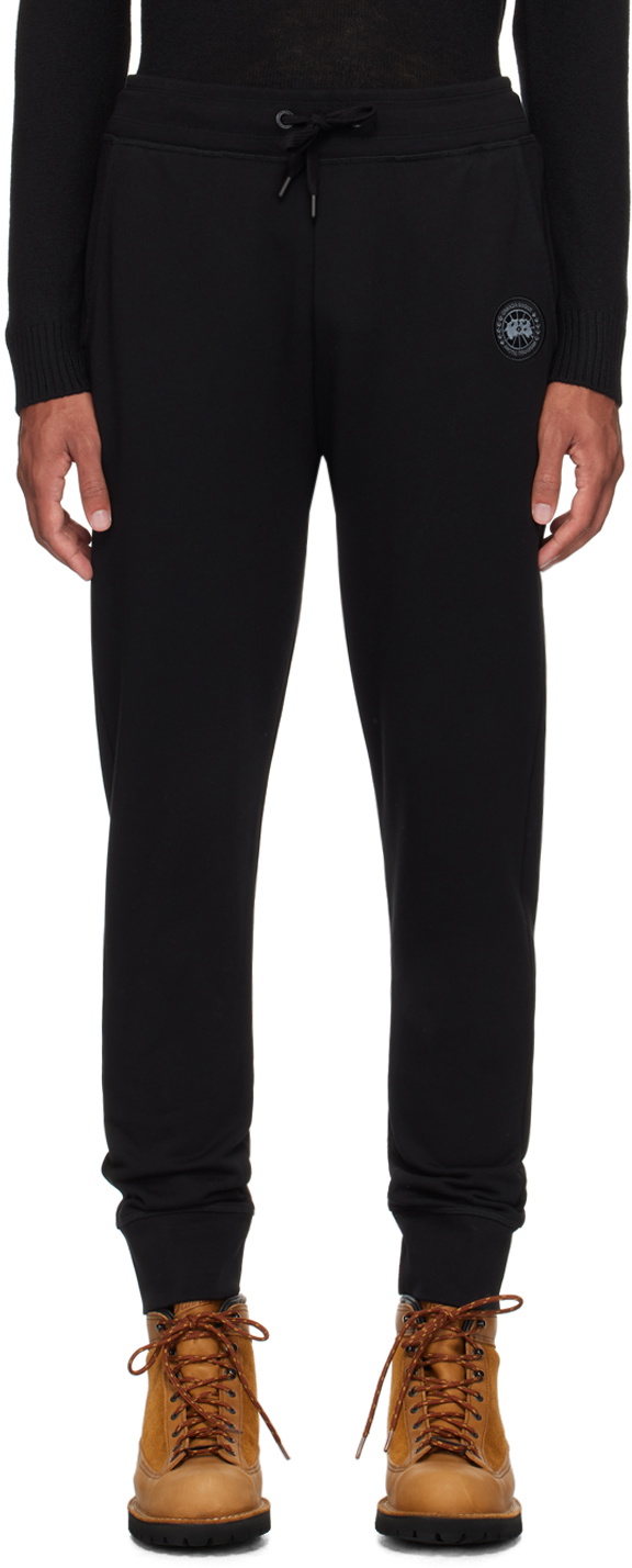 Canada Goose Black 'Black Label' Huron Sweatpants Canada Goose