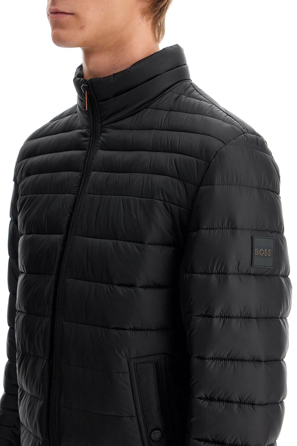 BOSS water-repellent padded Black BOSS