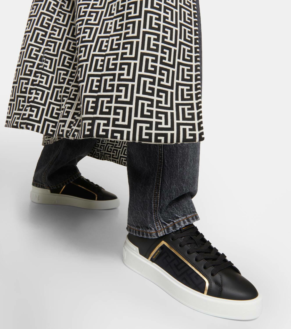 Balmain B-Court leather sneakers Balmain