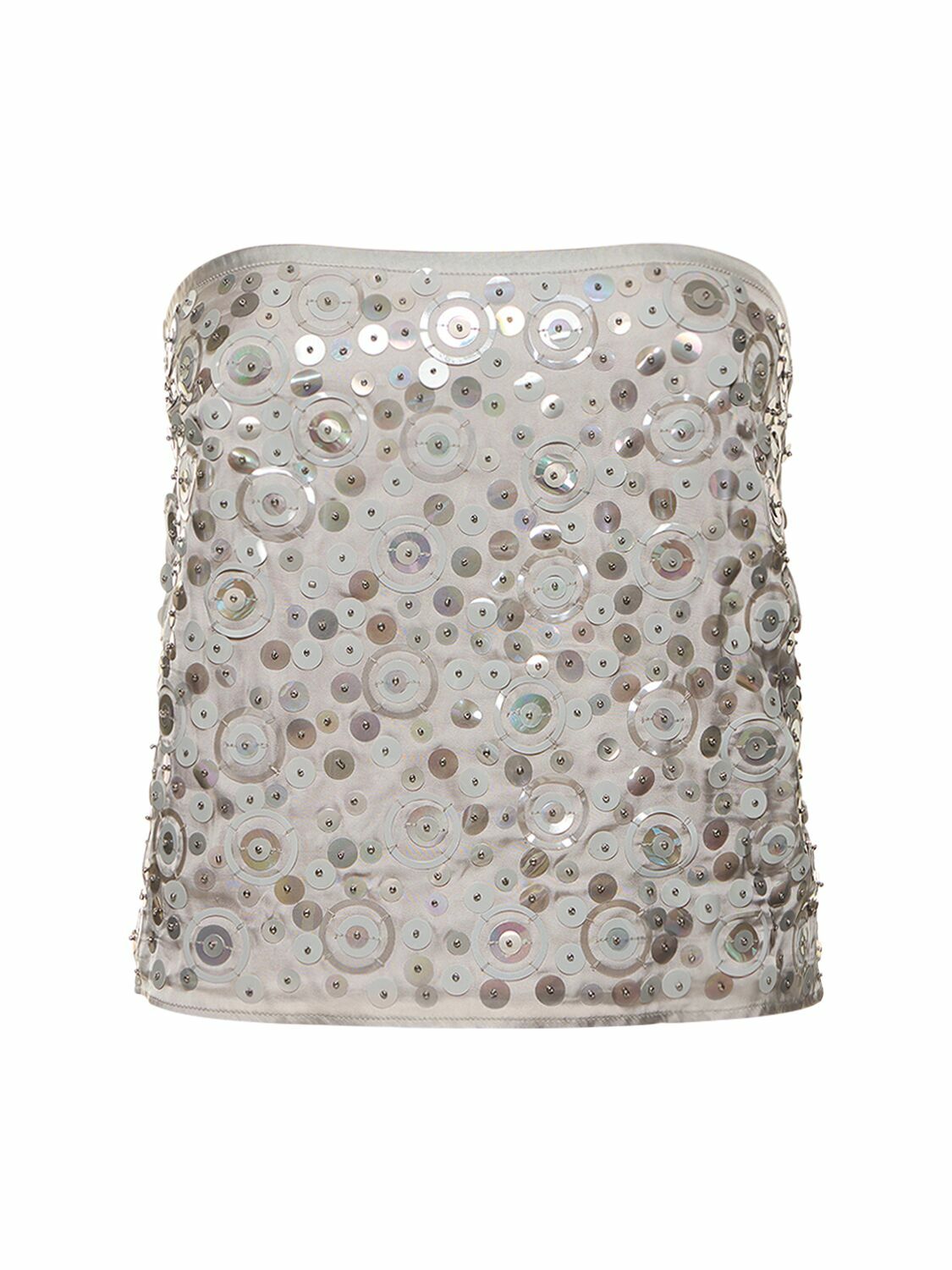 SAKS POTTS - Farra Embellished Strapless Top Saks Potts