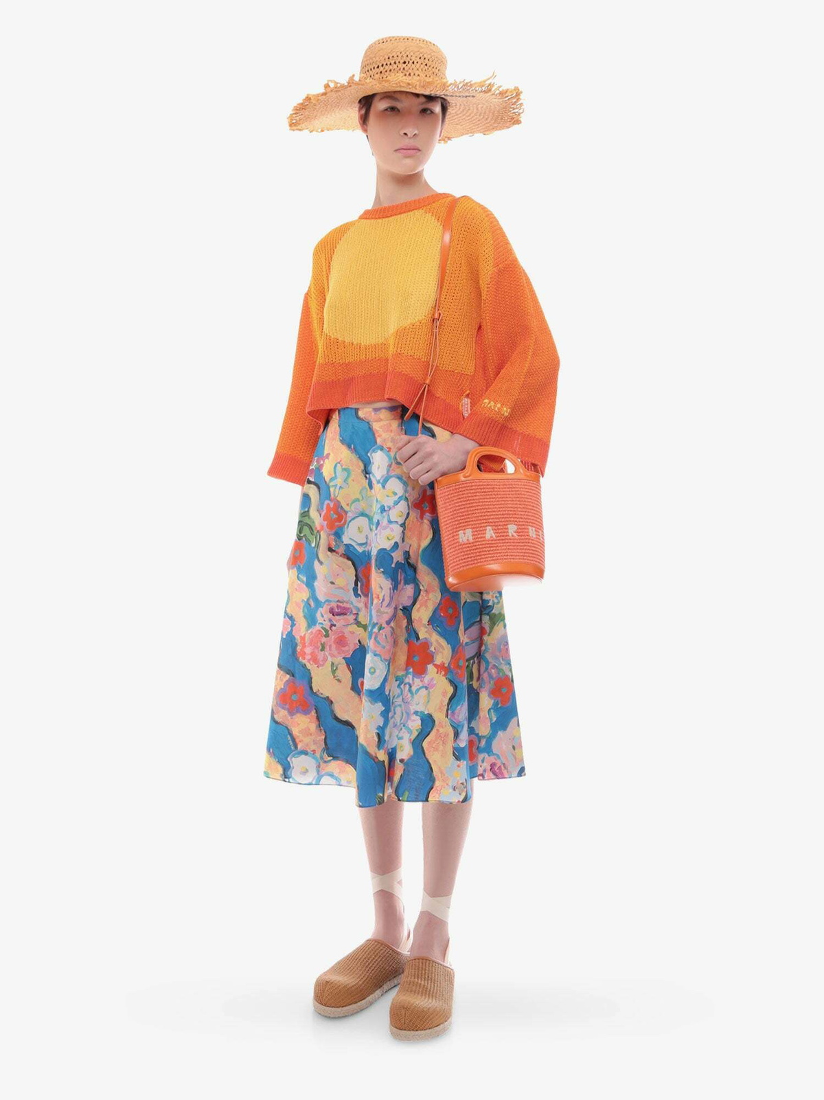 Marni Tropicalia Orange Womens Marni