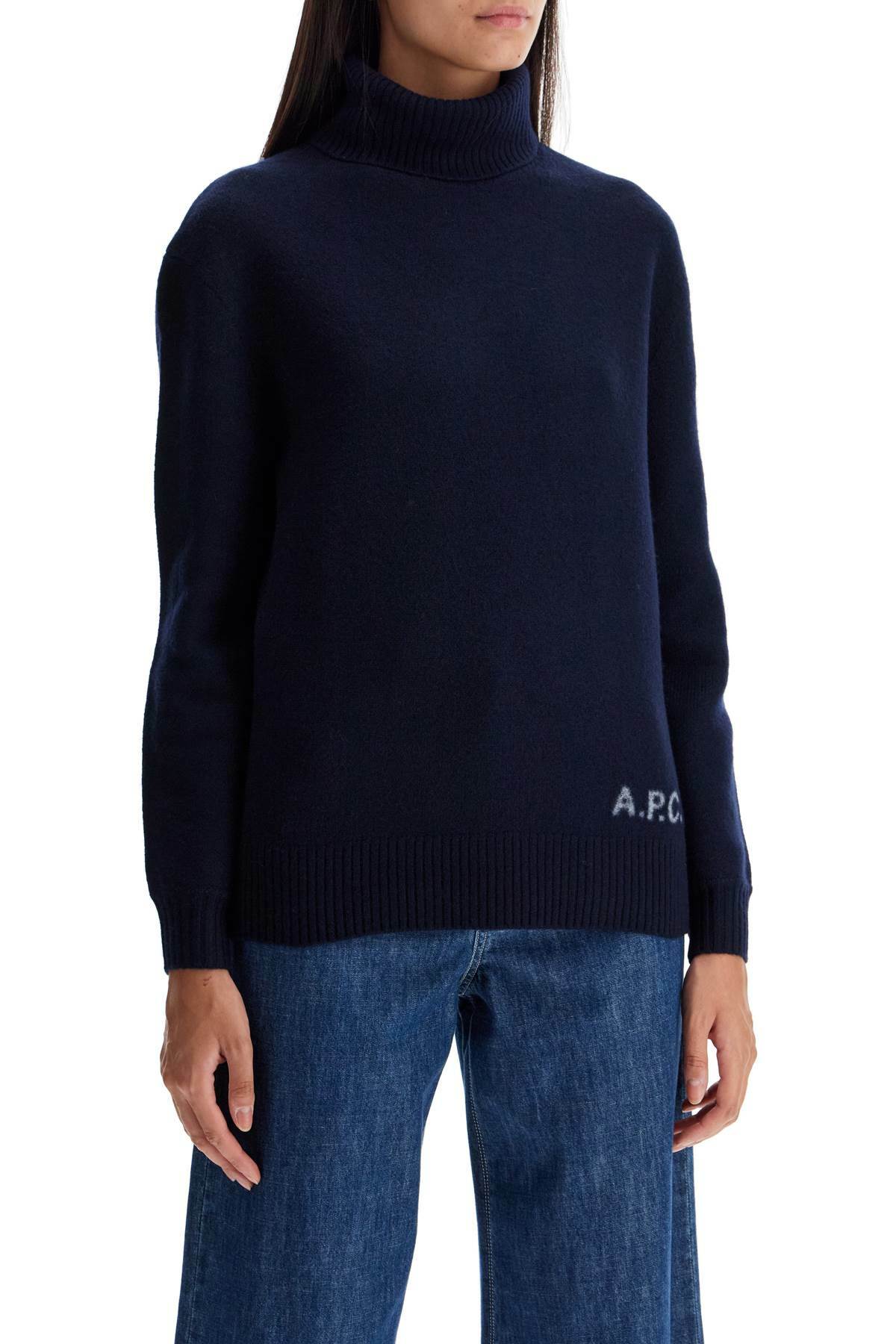A. P.C. walter high-neck pullover Blue A.P.C.