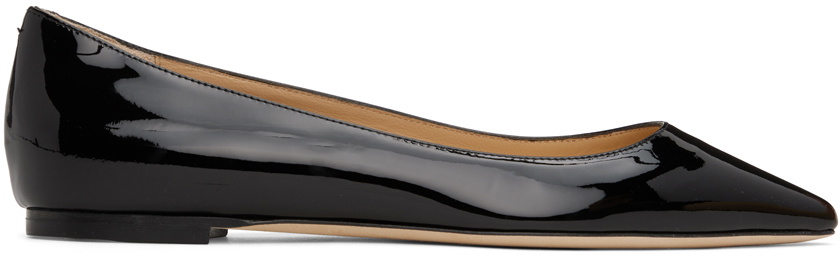 Jimmy Choo Black Romy Ballerina Flats Jimmy Choo