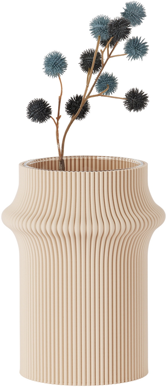 Sheyn Beige Zayl Vase Sheyn