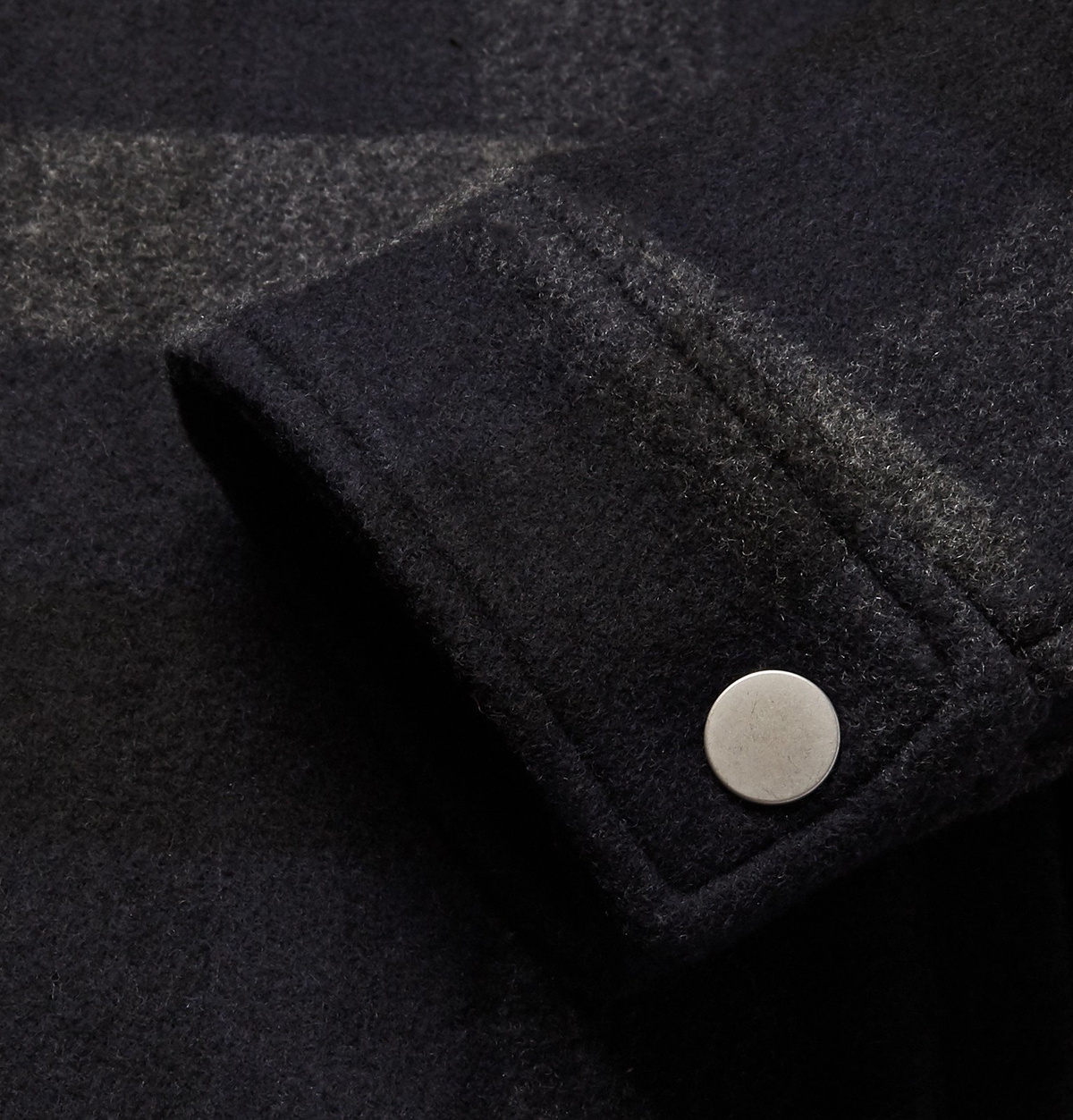 Theory - Wyatt Checked Wool-Blend Jacket - Black Theory