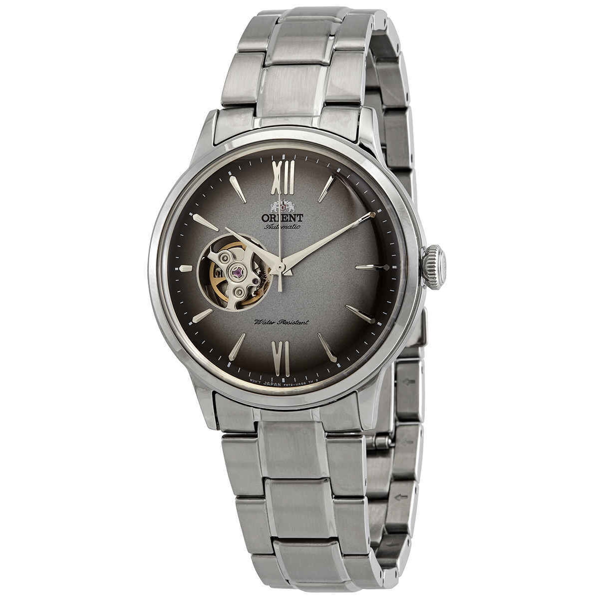 Orient Helios Automatic Grey Dial Stainless Steel Mens Watch RA-AG0029N ...