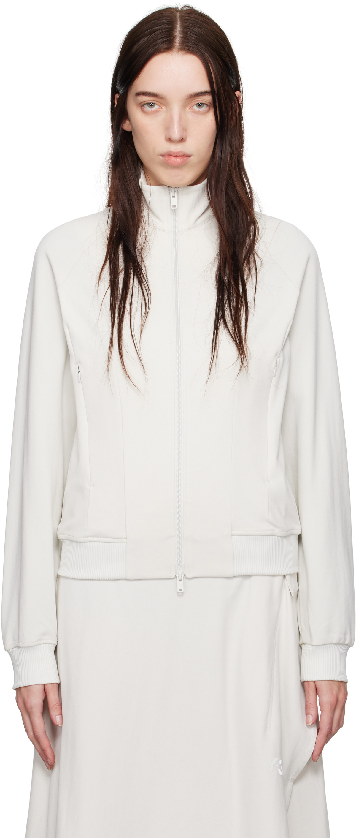 Y-3 Off-White Piqué Track Jacket Y-3