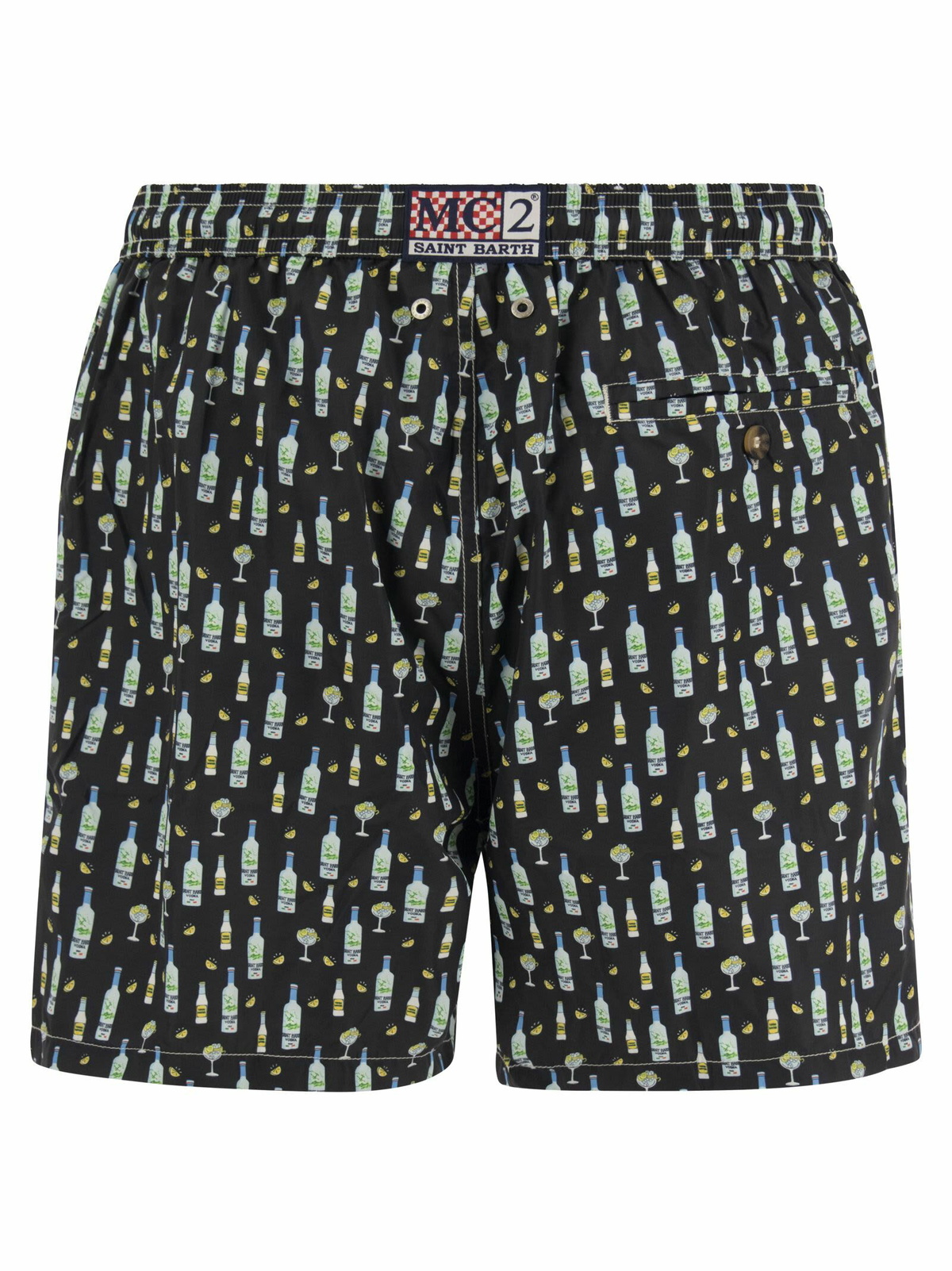 MC2 Saint Barth Lightweight Fabric Swim Boxer Shorts With Print MC2 ...