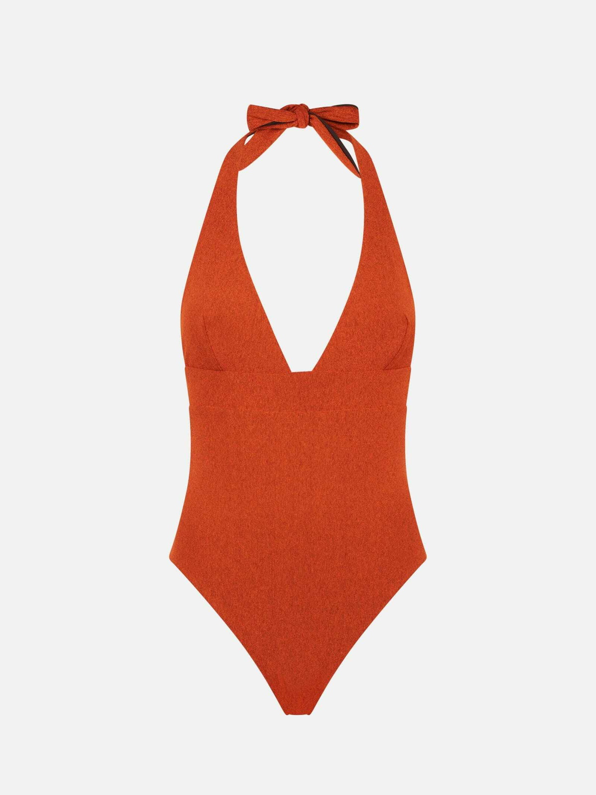 MC2 Saint Barth Lurex Orange One Piece Swimsuit MC2 Saint Barth