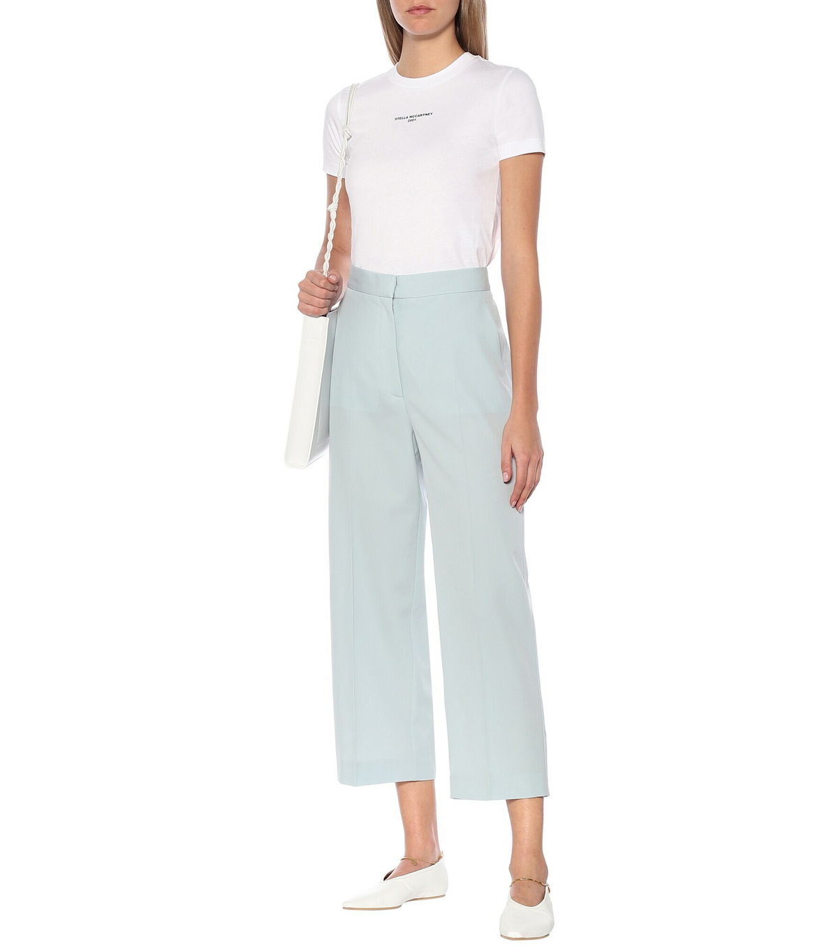Stella McCartney - High-rise straight pants Stella McCartney