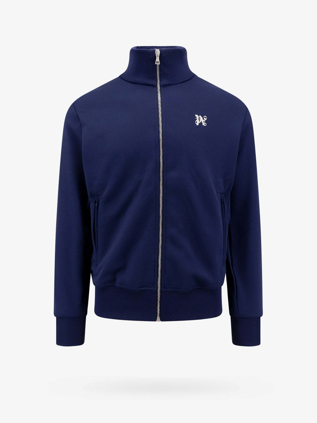 Palm Angels Sweatshirt Blue Mens Palm Angels