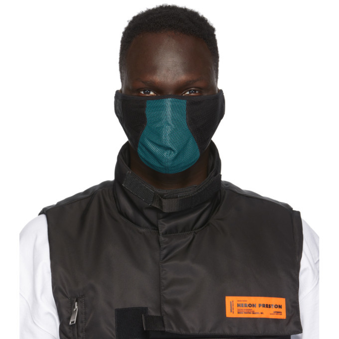 Saul Nash Black Variation Fold Mesh Mask Saul Nash