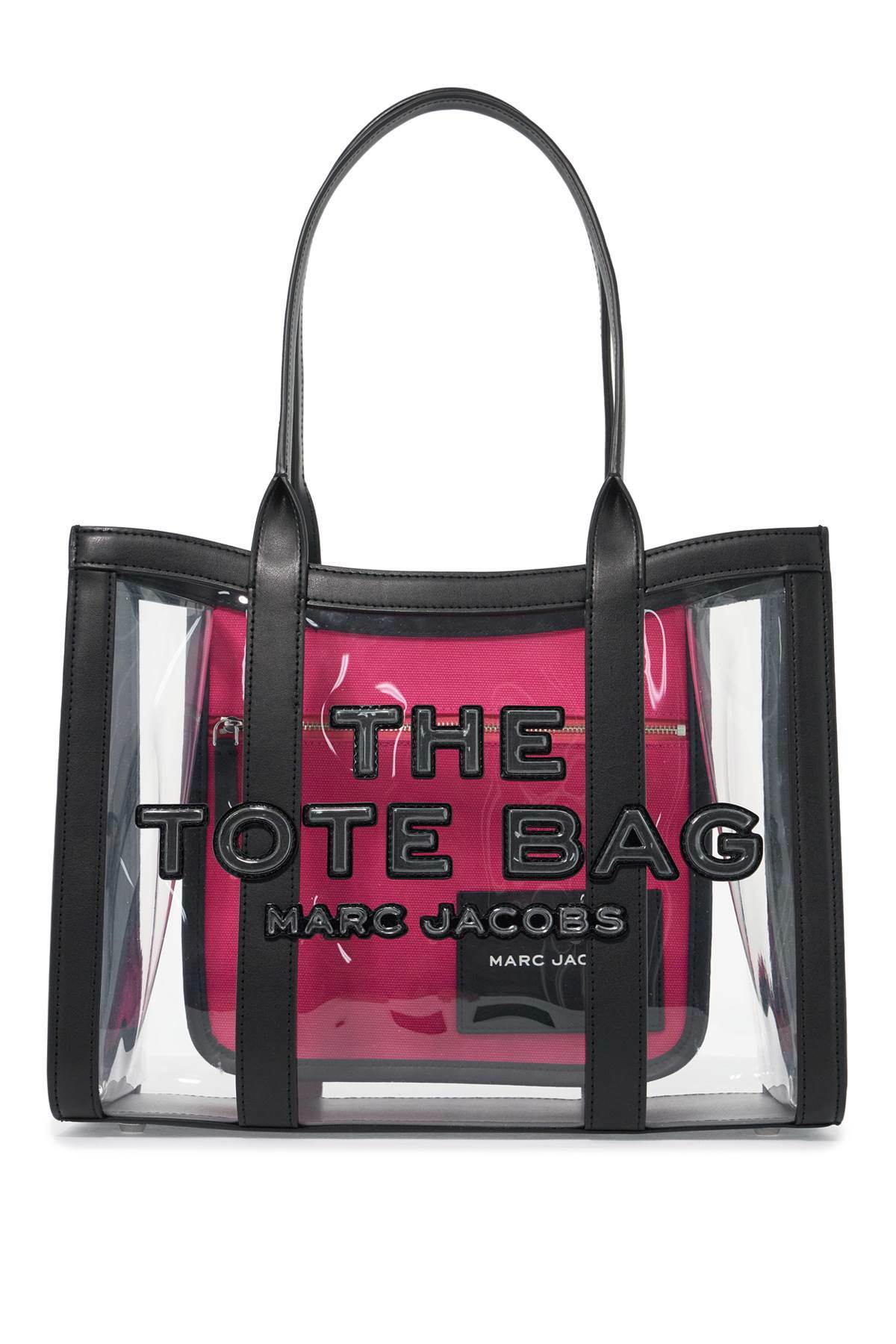 MARC JACOBS the clear medium tote bag - b Black Marc Jacobs