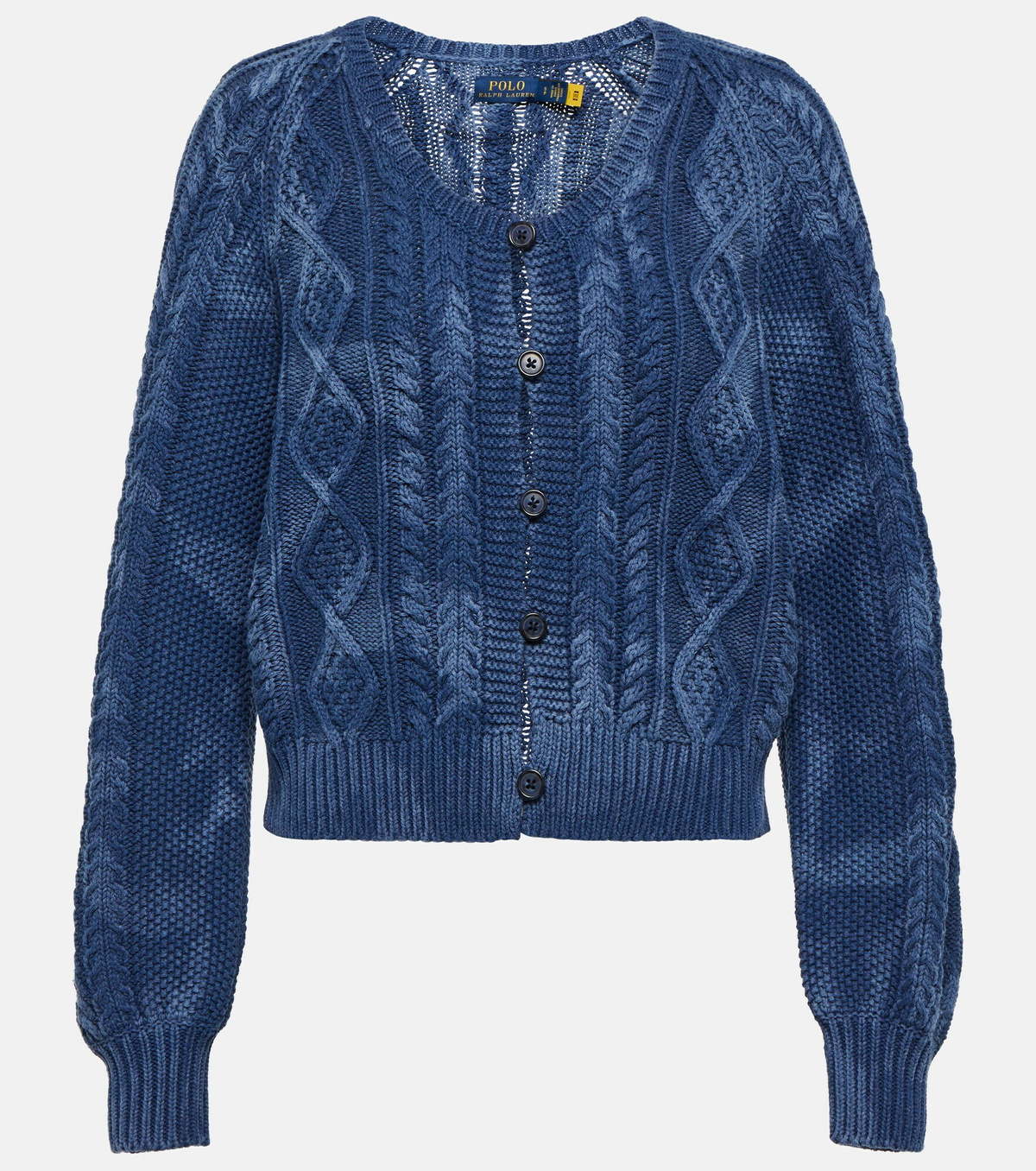 Polo Ralph Lauren - Aran cable-knit cotton cardigan Polo Ralph Lauren