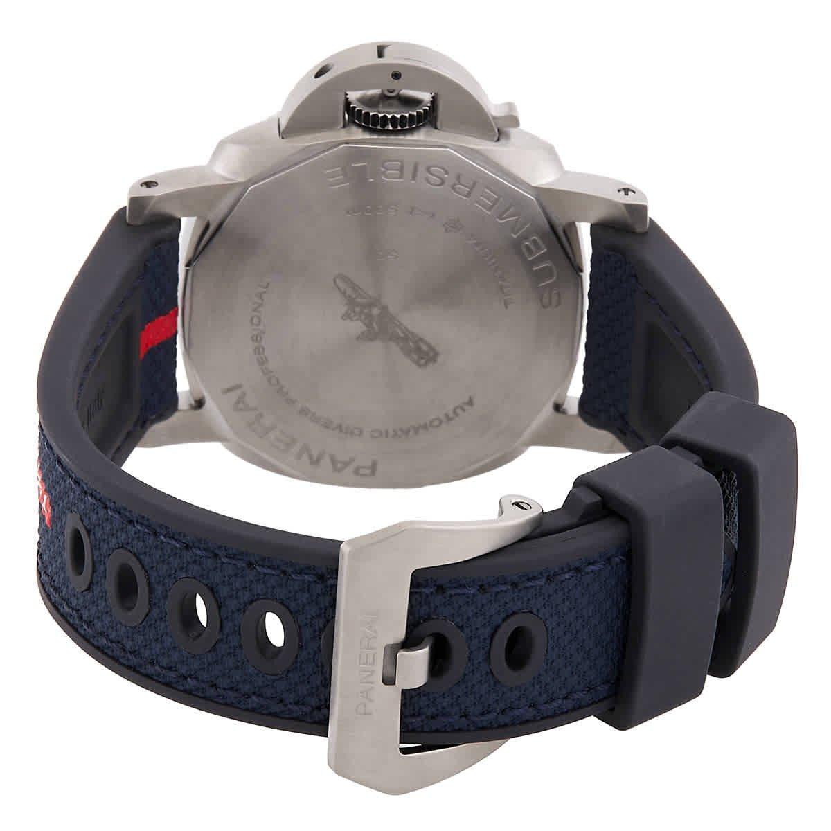 Panerai Submersible GMT Automatic Blue Dial Mens Watch PAM01507 Panerai