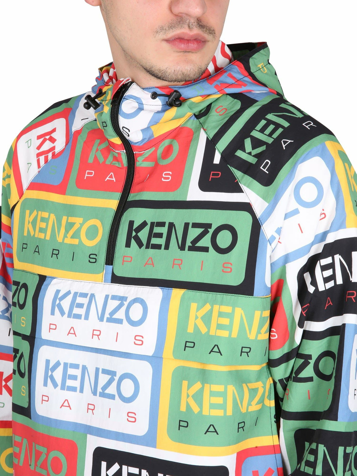 Kenzo Labels Windbreaker Jacket Kenzo