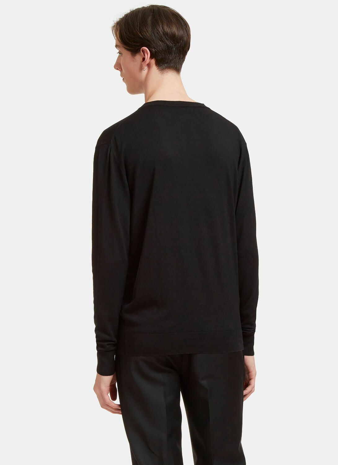 Aiezen Silk and Cashmere-Blend Crewneck Sweater Aiezen