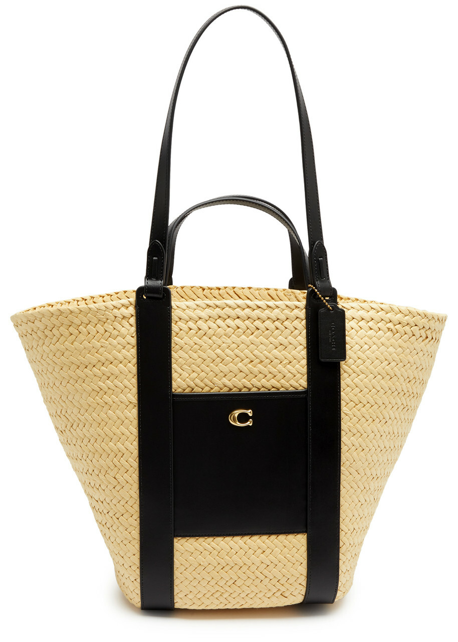 Coach Raffia Tote - Natural - One Size Coach