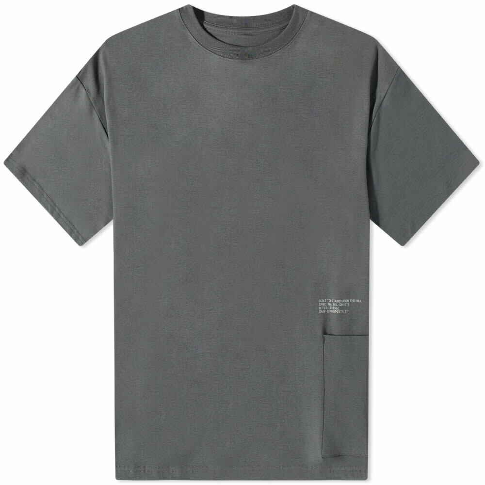 GOOPiMADE Men's Nes-01 “Tomáš” Graphic T-Shirt in Fog GOOPiMADE