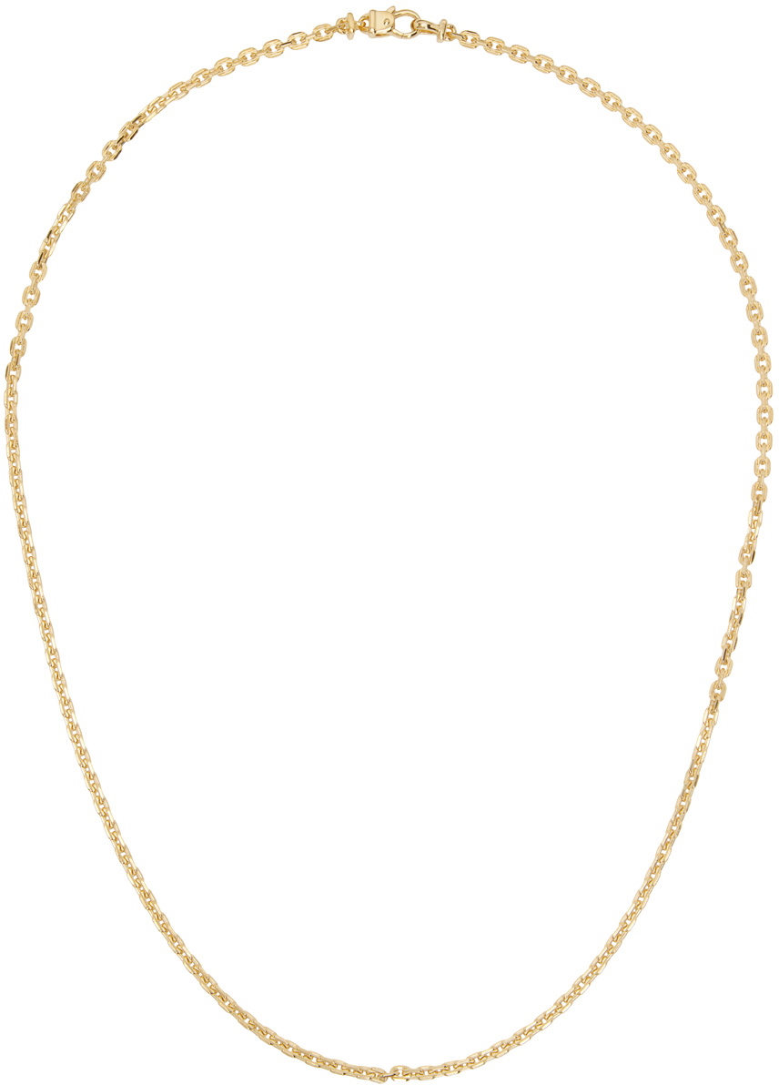Tom Wood Gold Anker Chain Necklace Tom Wood