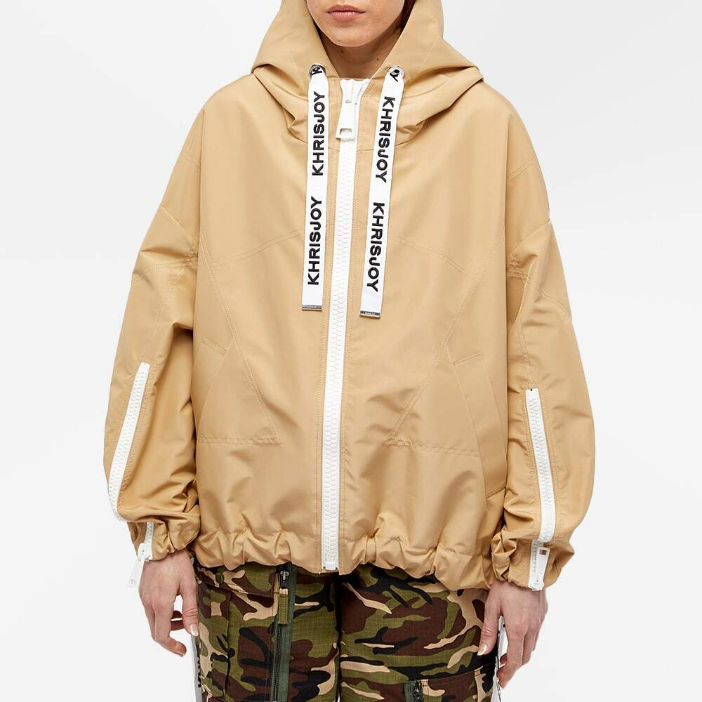 Khrisjoy Women's Windbreaker in Sand Khrisjoy