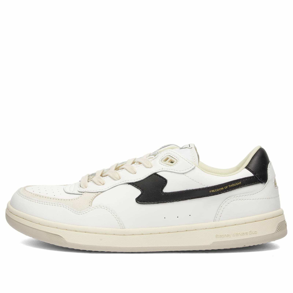 Stepney Workers Club Men's Pro Cup 01 S-Strike Sneaker in White Black ...