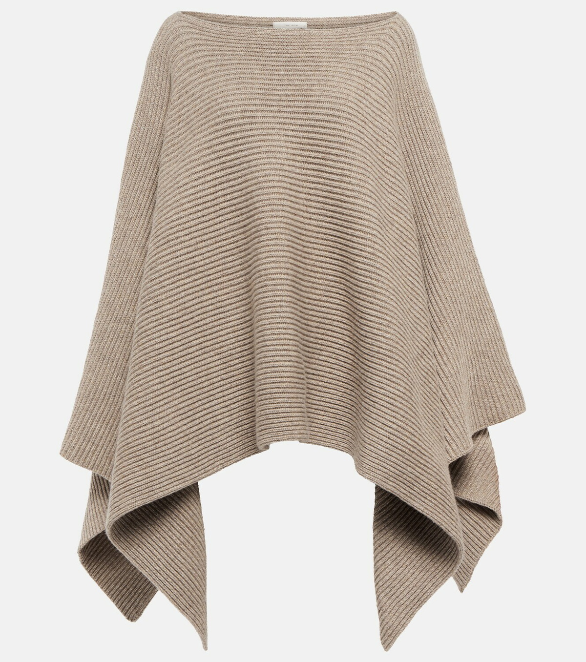 The Row - Romie ribbed-knit cashmere poncho The Row