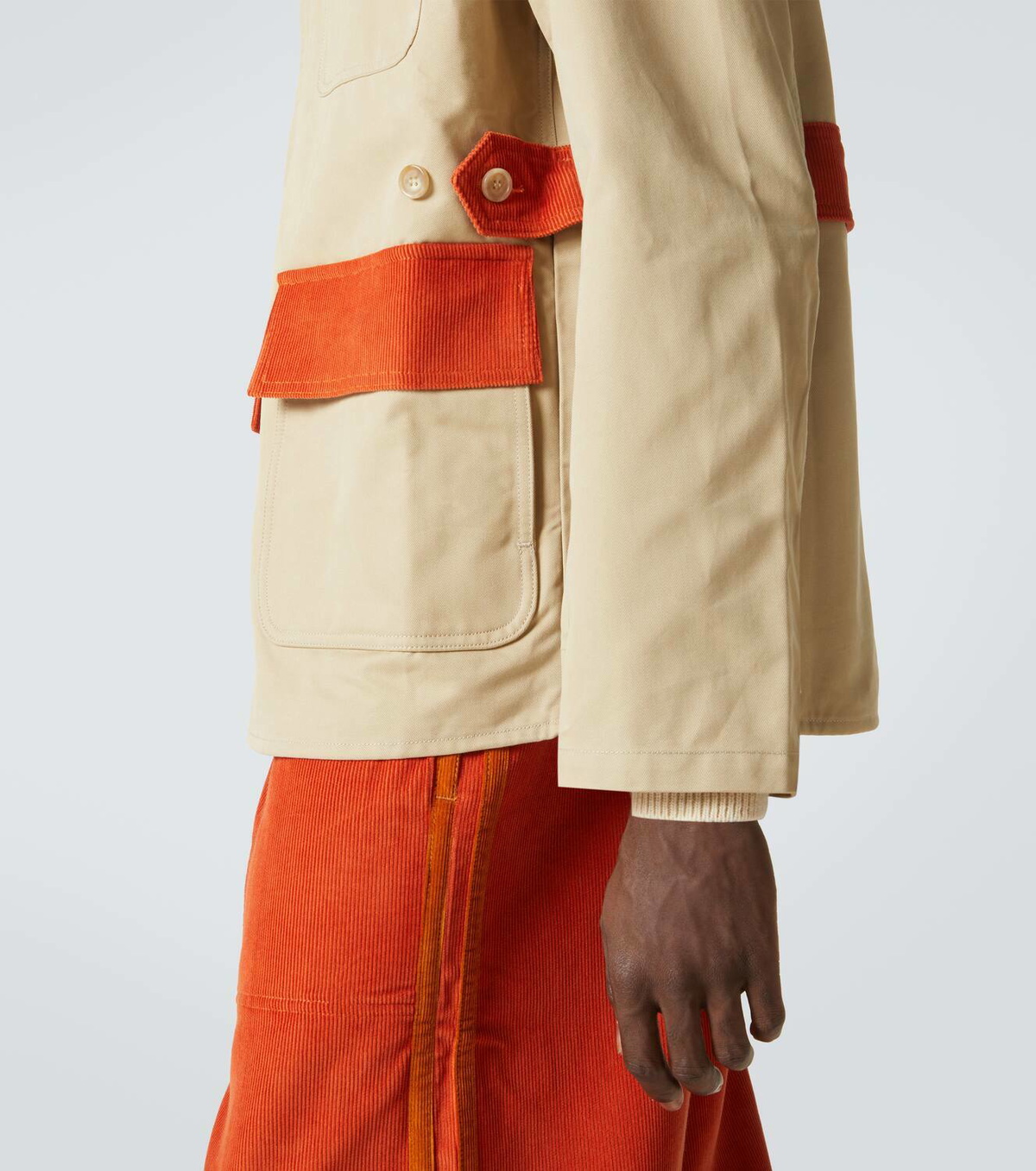 Bode Cotton twill and corduroy jacket Bode