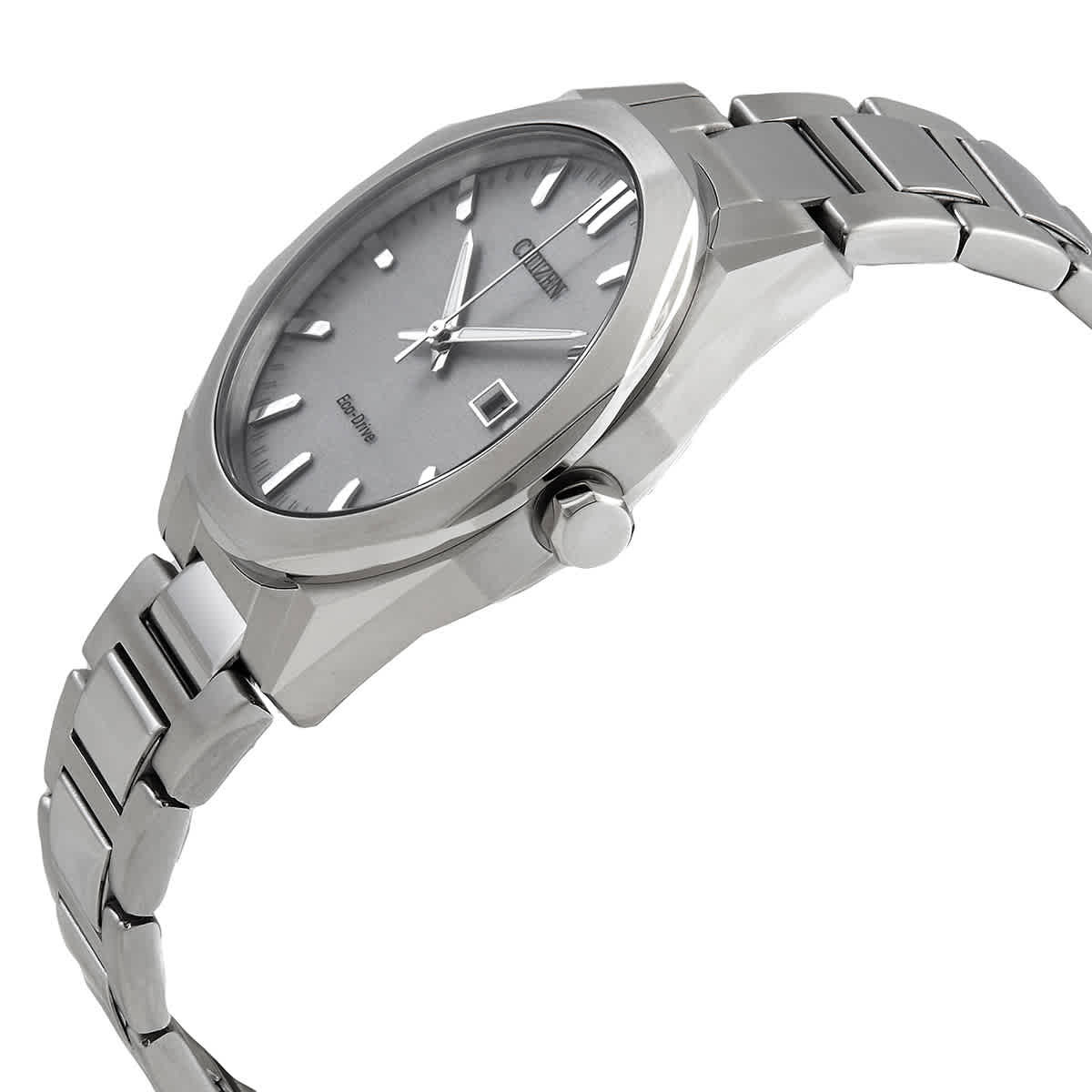 Citizen Eco-Drive Silver Dial Mens Watch BM7600-81A Citizen