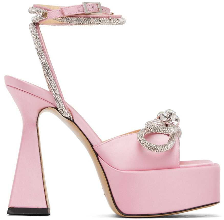 Mach And Mach Pink Heels