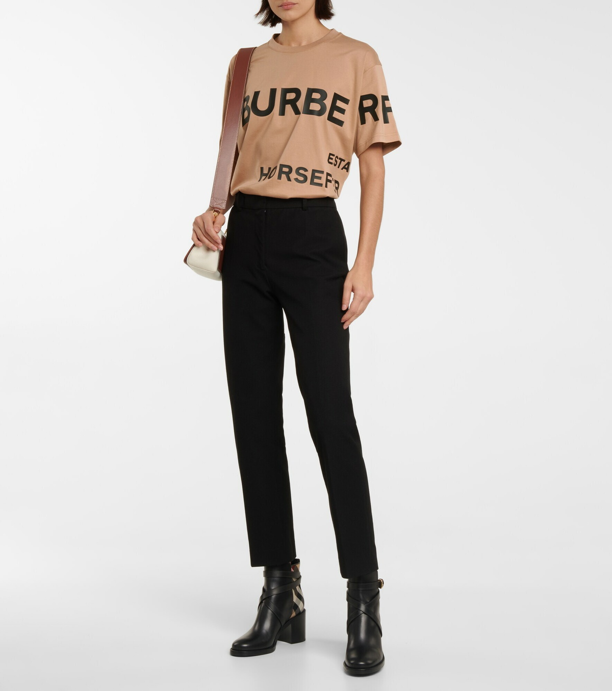 Burberry - Horseferry cotton T-shirt Burberry