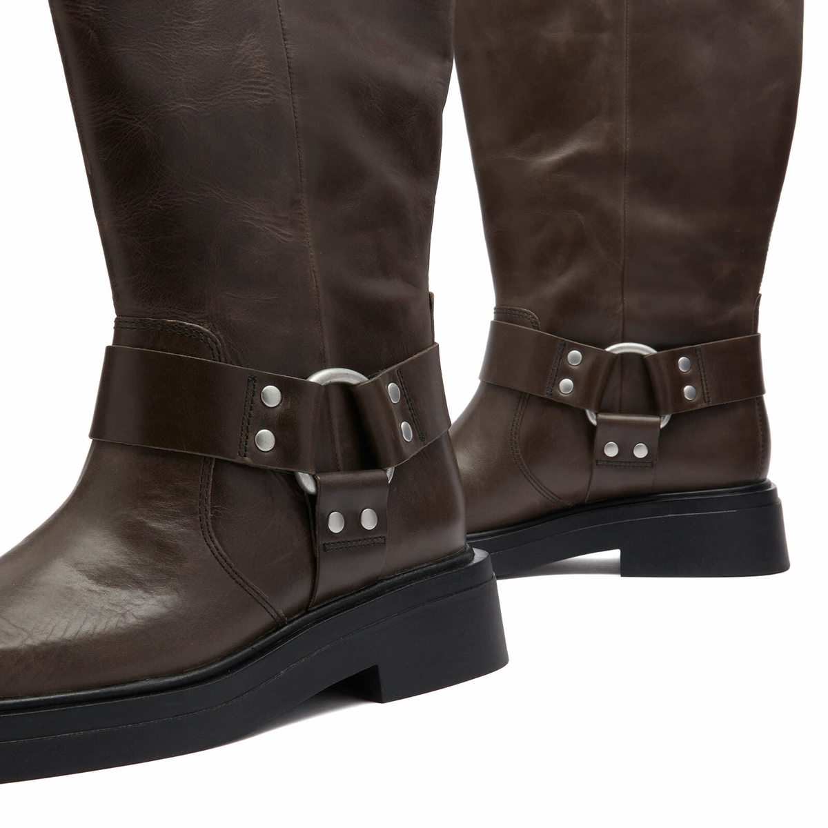 Vagabond Women's Shoemakers Eyra Biker Boot in Mud Vagabond